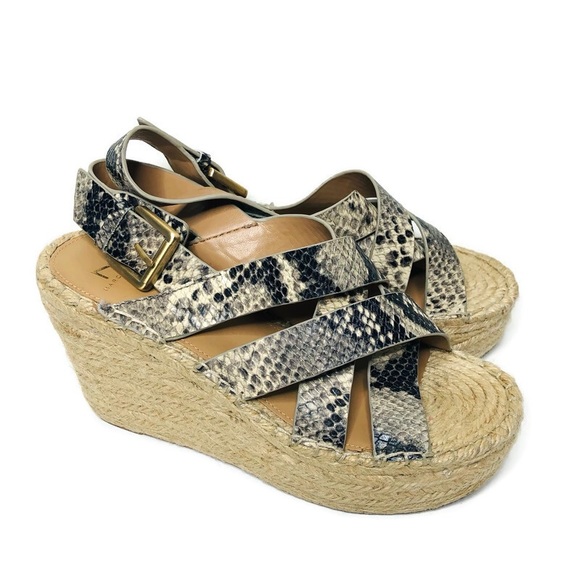 Marc Fisher | Shoes | Euc Mark Fisher Mlalenni Espadrille Wedge 85 ...
